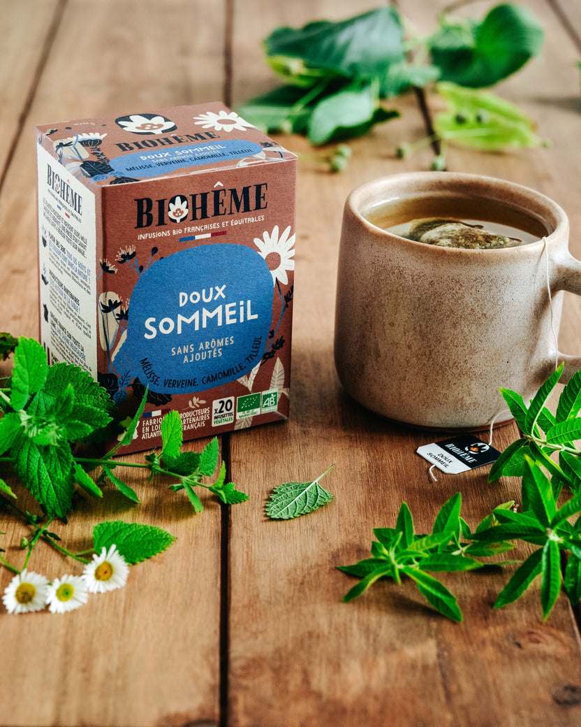 Infusions Bio - Tradition herboriste - Fabriquées en France - Biohême