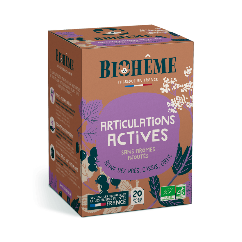 Infusions Bio - Tradition herboriste - Fabriquées en France - Biohême