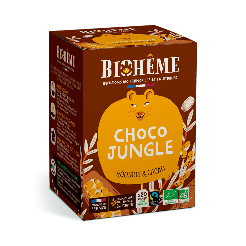 Infusions Bio - Tradition herboriste - Fabriquées en France - Biohême