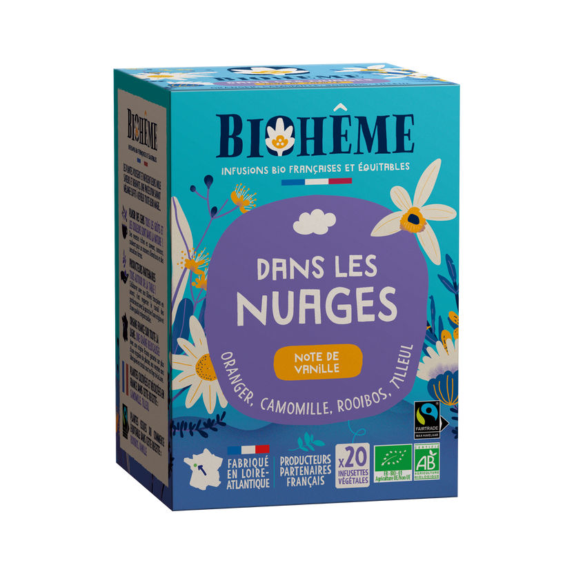 Infusions Bio - Tradition herboriste - Fabriquées en France - Biohême