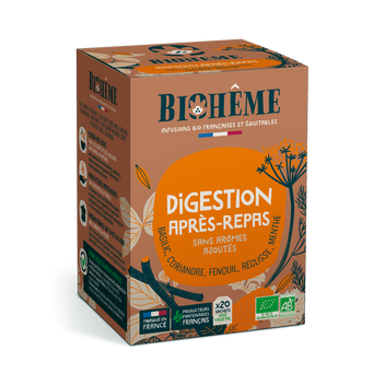 Infusions Bio - Tradition herboriste - Fabriquées en France - Biohême